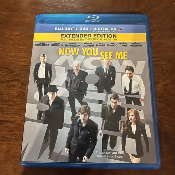 Media | Now You See Me Extended Edition Bluraydvd | Poshmark
